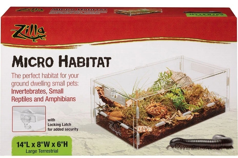 Zilla Micro Habitat Terrestrial Small | Appalachian Reptiles & Aquatics