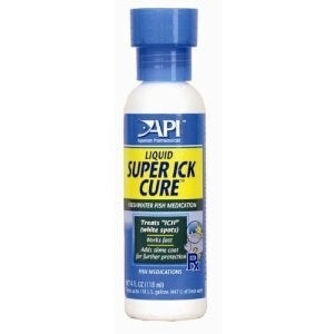 API Liquid Super Ick Freshwater And Saltwater Fish Medication 4 oz ...